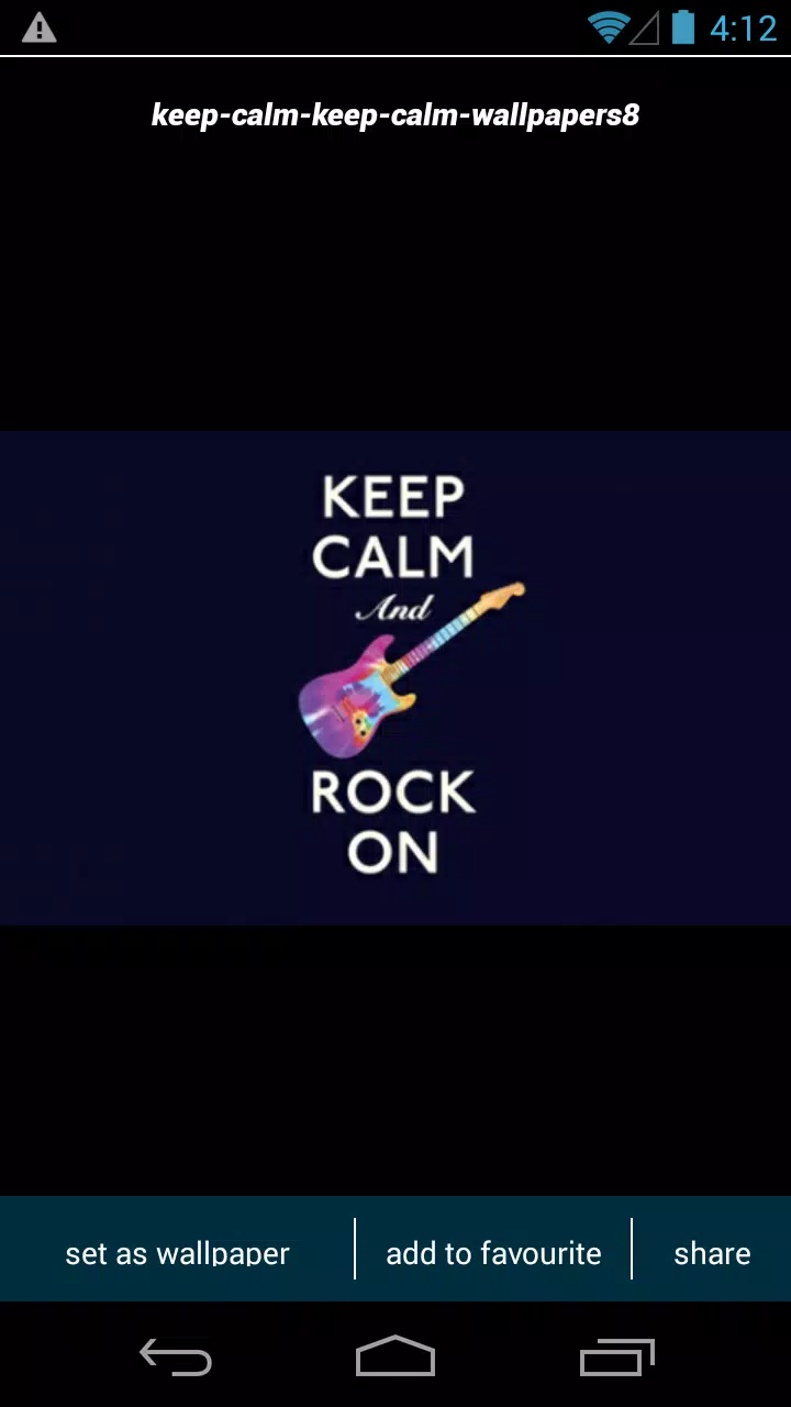 Keep Calm And Rock On Wallpapers