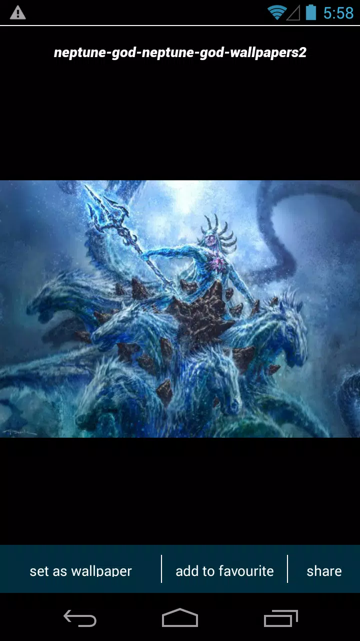 Neptune God Wallpaper
