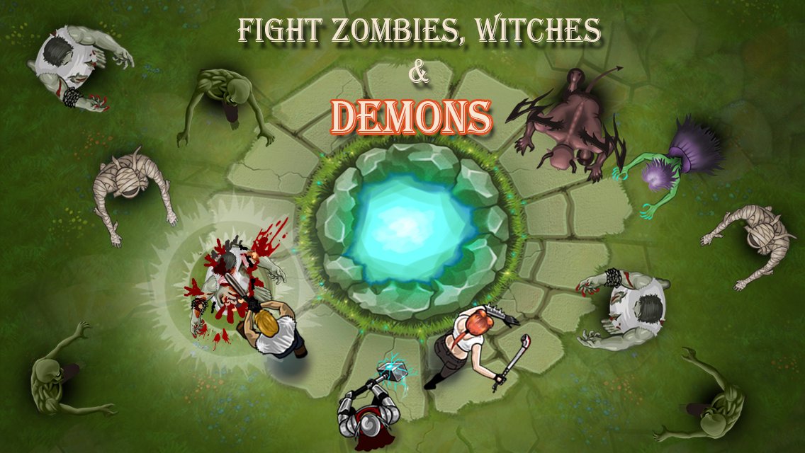 Download do APK de UgaBuga-Endless Zombie Smasher para Android