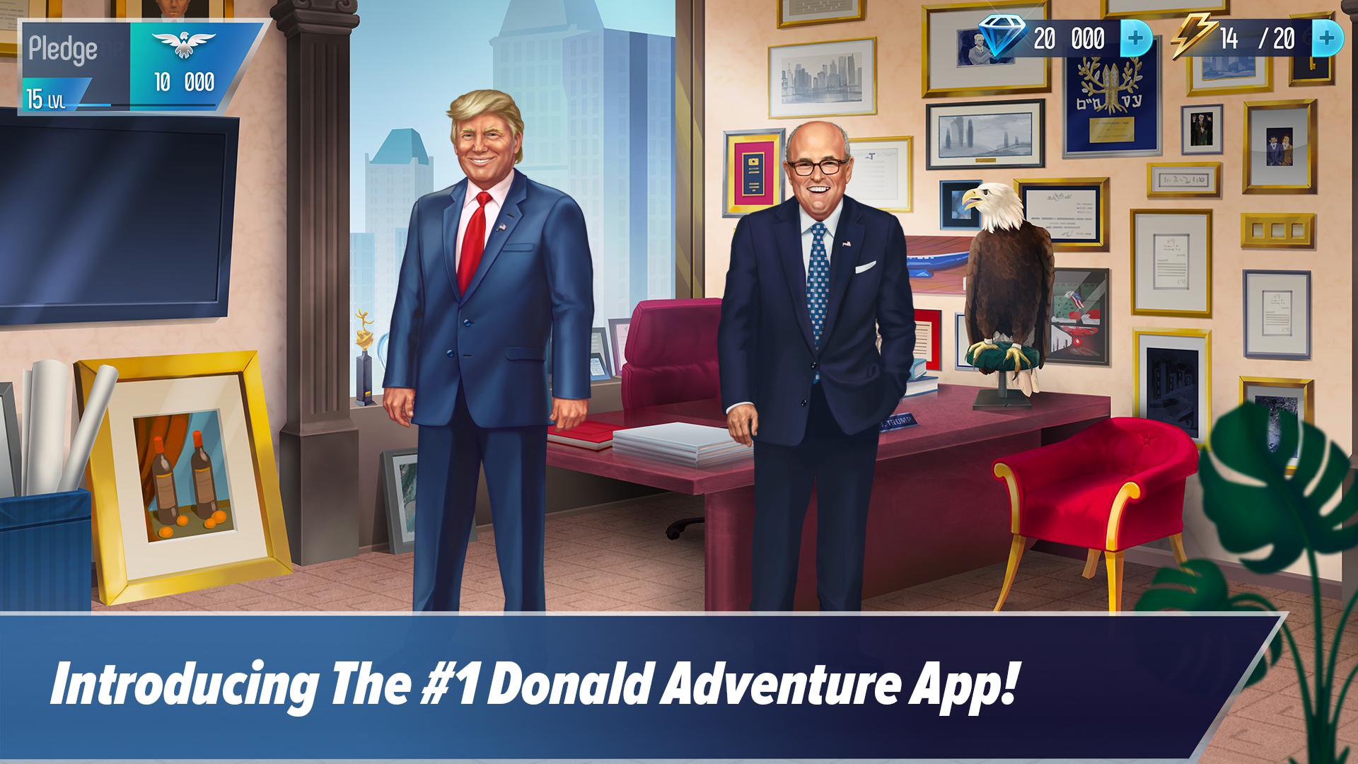 Donnie - #1 Donald Trump Adventure Game APK للاندرويد تنزيل