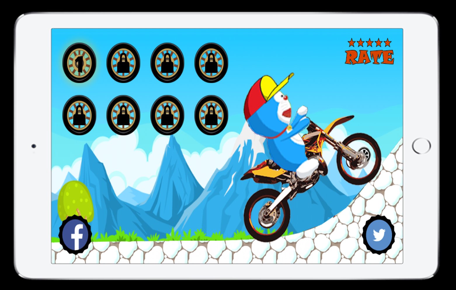 Doraemon Racing Hill Climb APK للاندرويد تنزيل