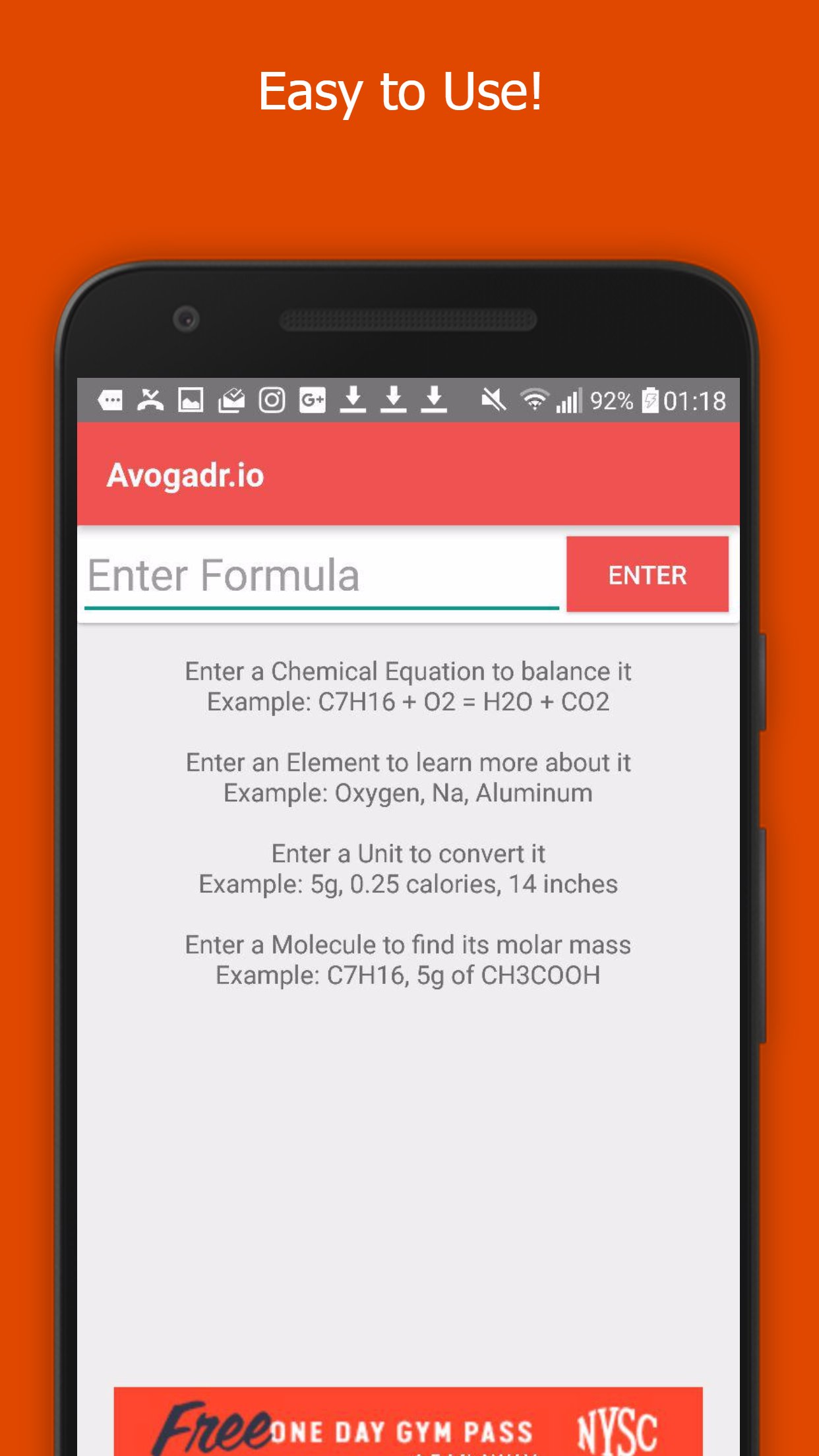 Download Atomic: Chemistry Calculator Latest Version 1.9.4 Android APK File