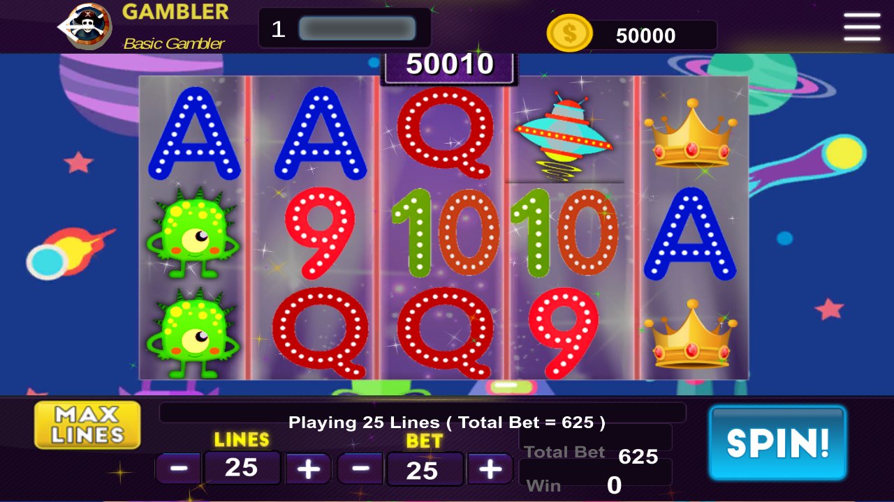 Aliens Casino Slots APK للاندرويد تنزيل