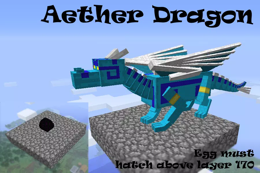 Minecraft Aether Dragon Egg