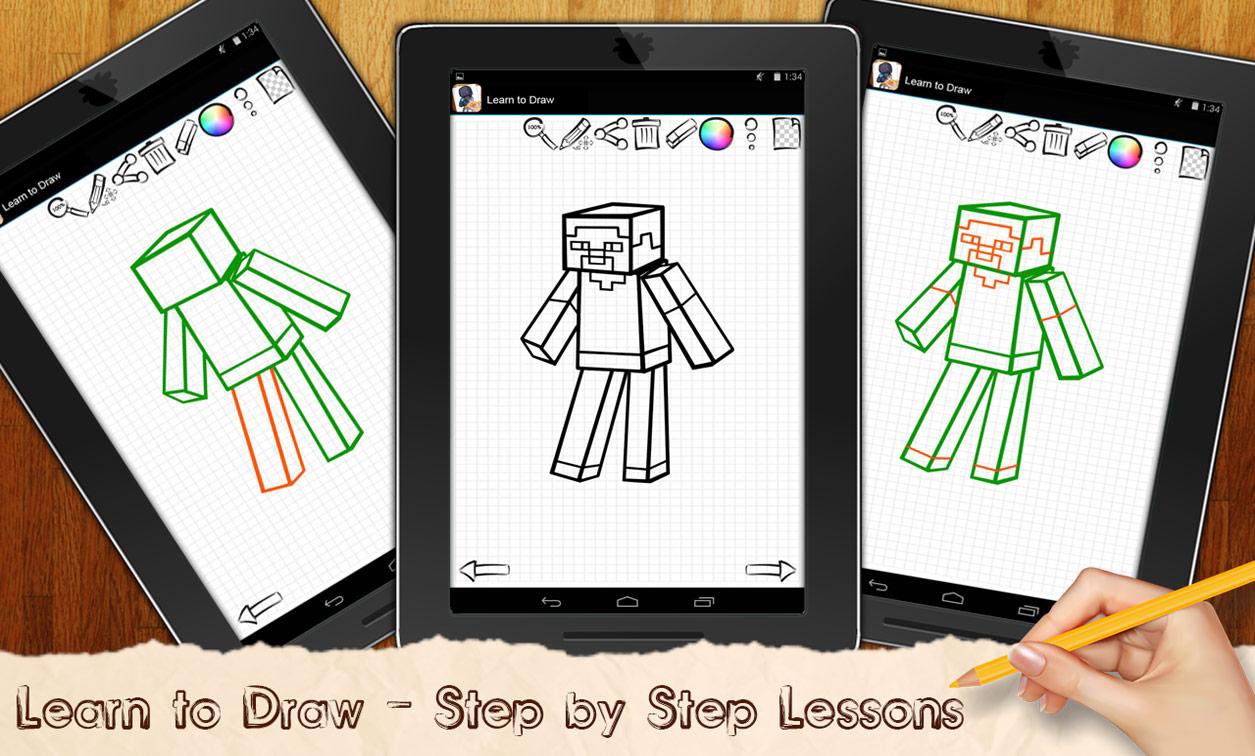 How to Draw Minecraft APK for Android Download