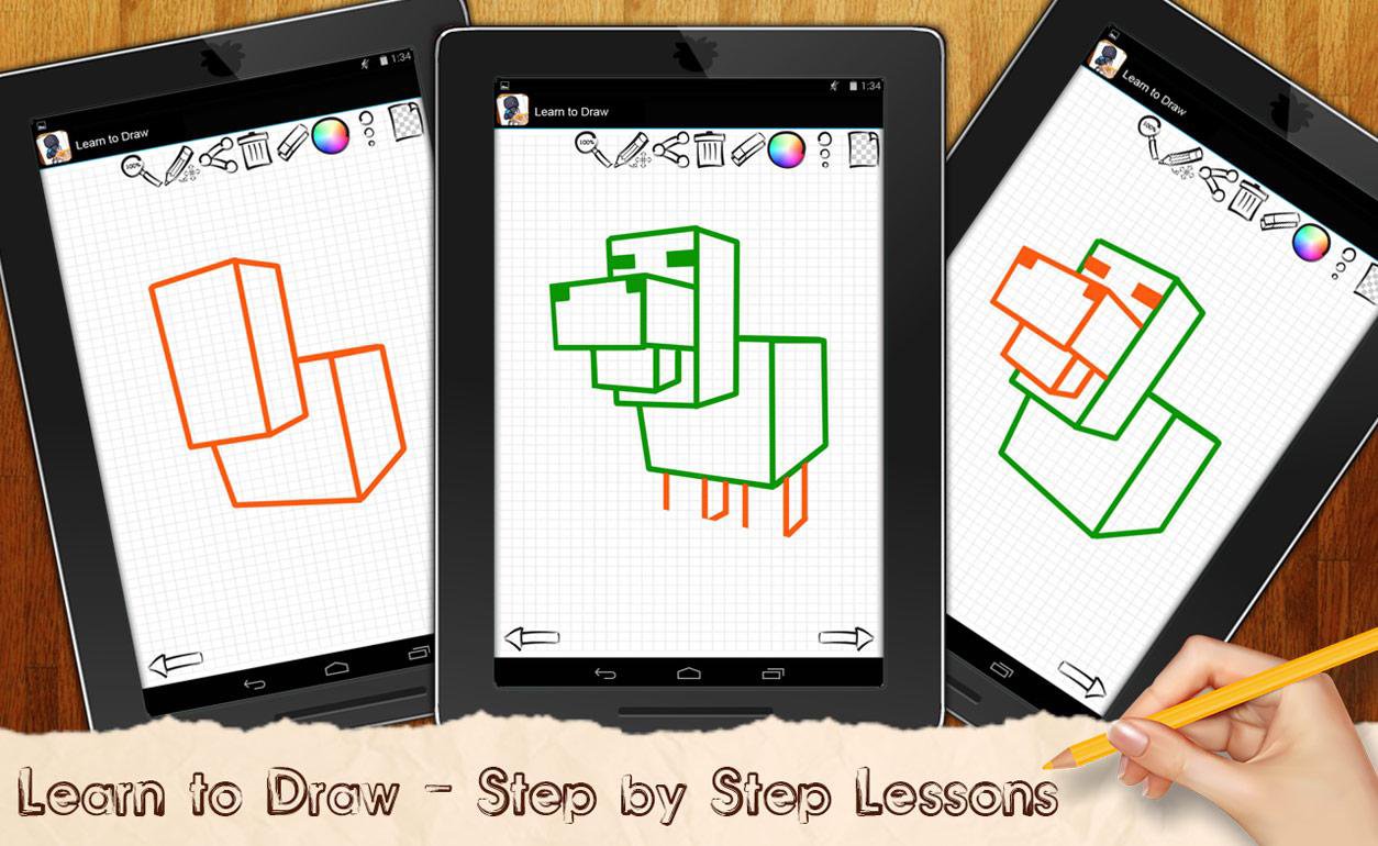 How to Draw Minecraft APK for Android Download