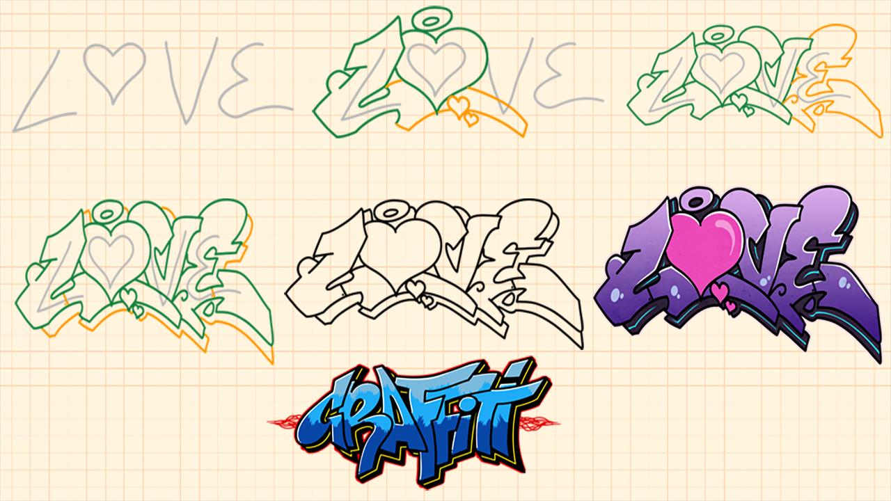 How To Draw Graffiti Step By Step How To Draw Graffiti Step By Step