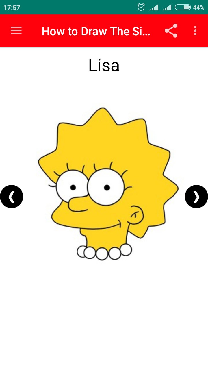 ดาวน์โหลด How To Draw The Simpsons Lisa APK สำหรับ Android