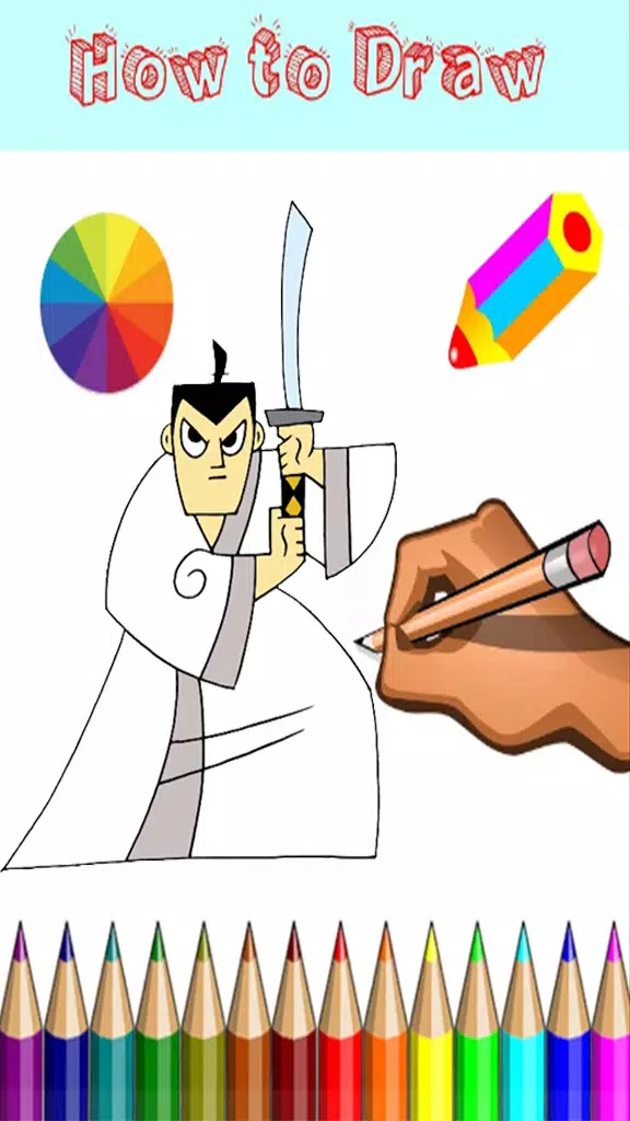 How To Draw Samurai Jack