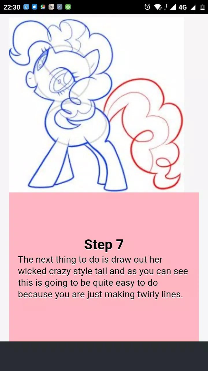 How To Draw Pinkie Pie Step By Step