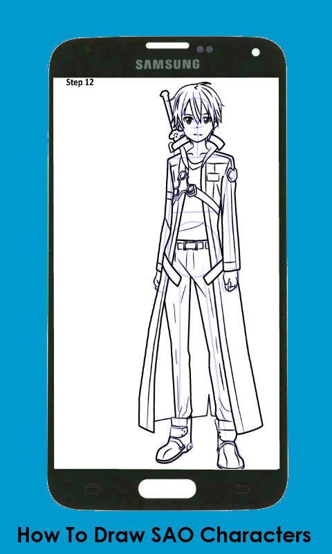 Download How To Draw Sword Art Online(SAO) Characters Latest Version 1. ...