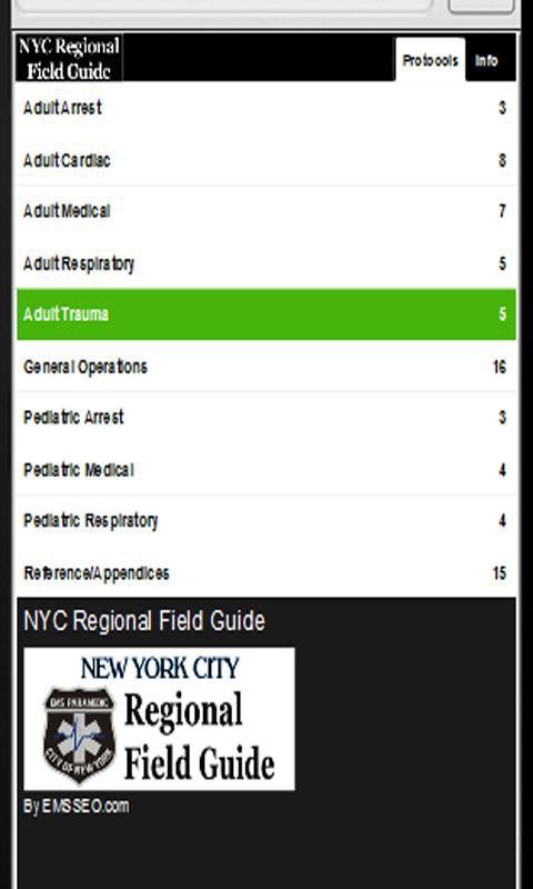 Paramedic Field Guide NYC APK for Android Download