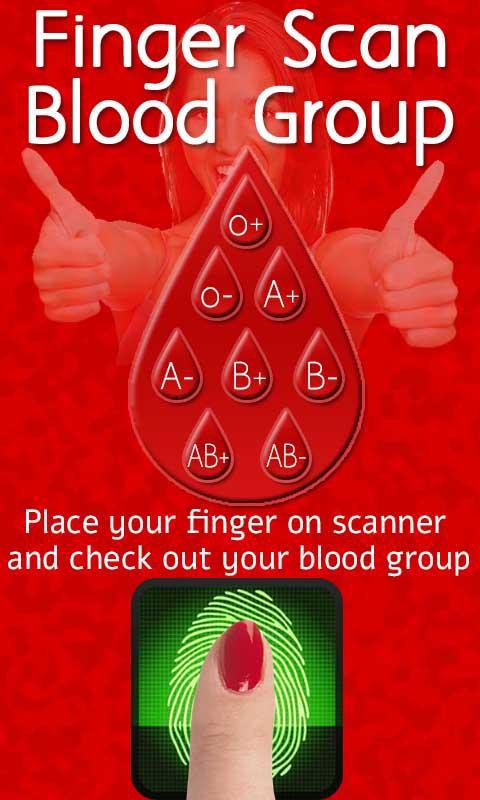 Finger Scan Blood Group Prank APK for Android Download