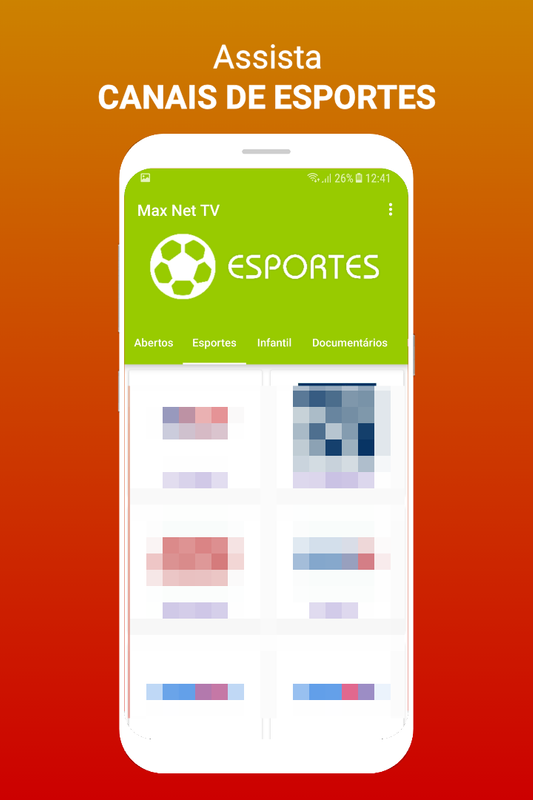 Max Net TV para Android - APK Baixar