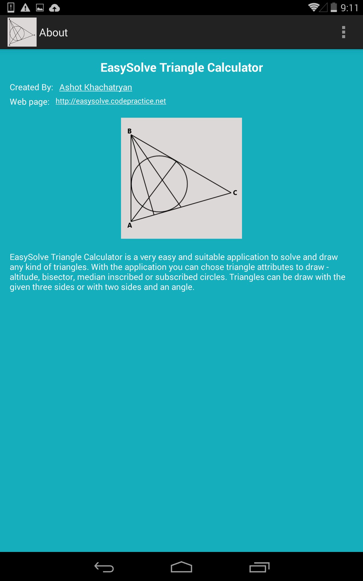Triangle Calculator APK für Android herunterladen