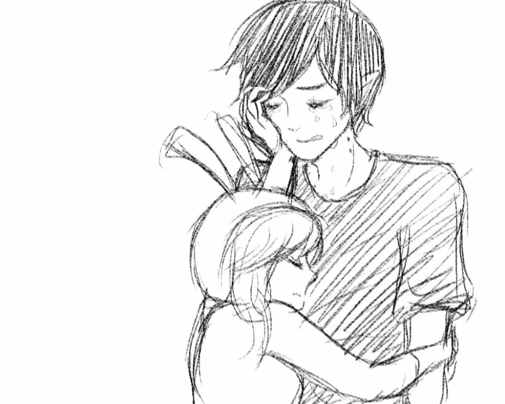 How To Draw Anime Couples Hugging Step By Step