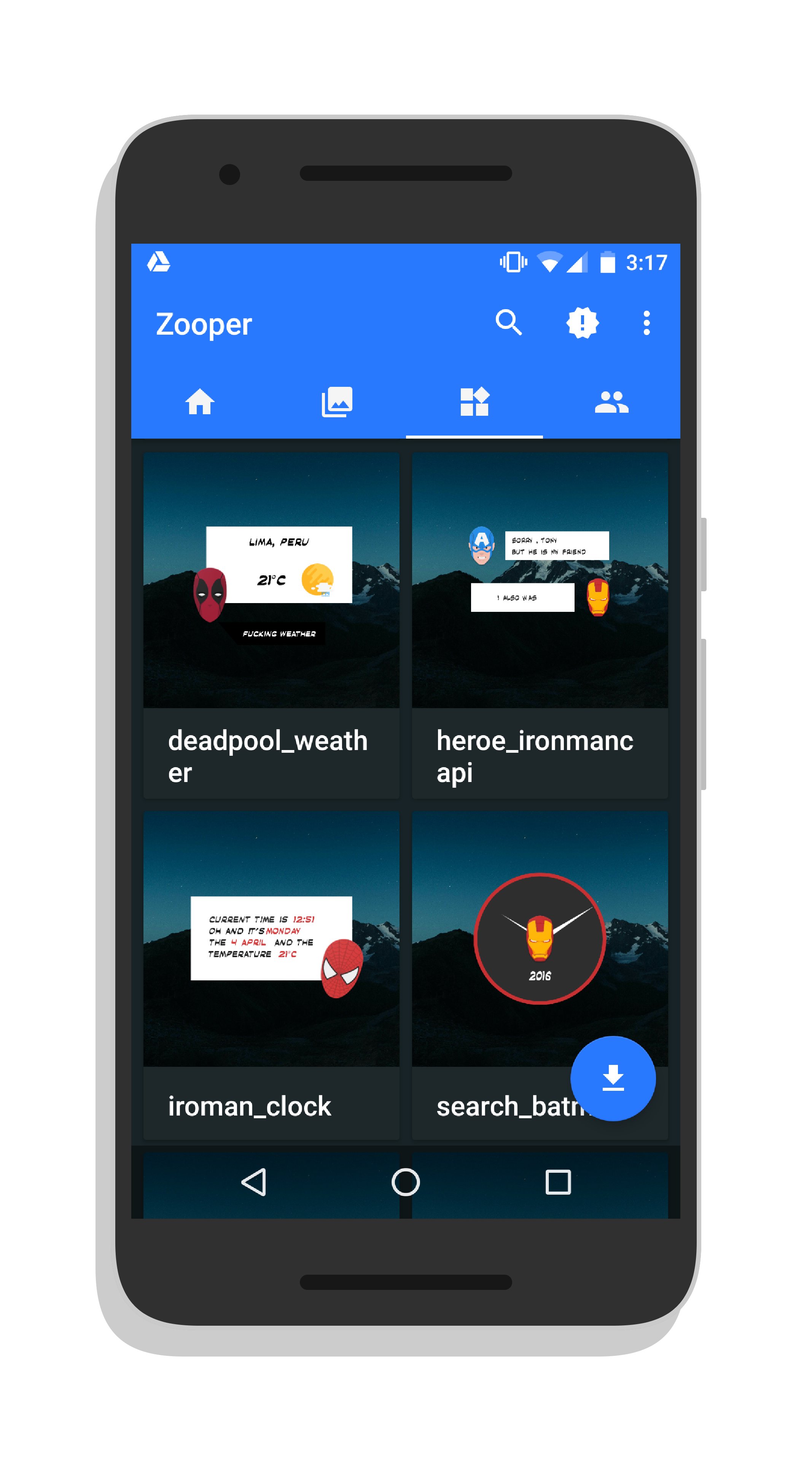 Heroes Zooper APK for Android Download