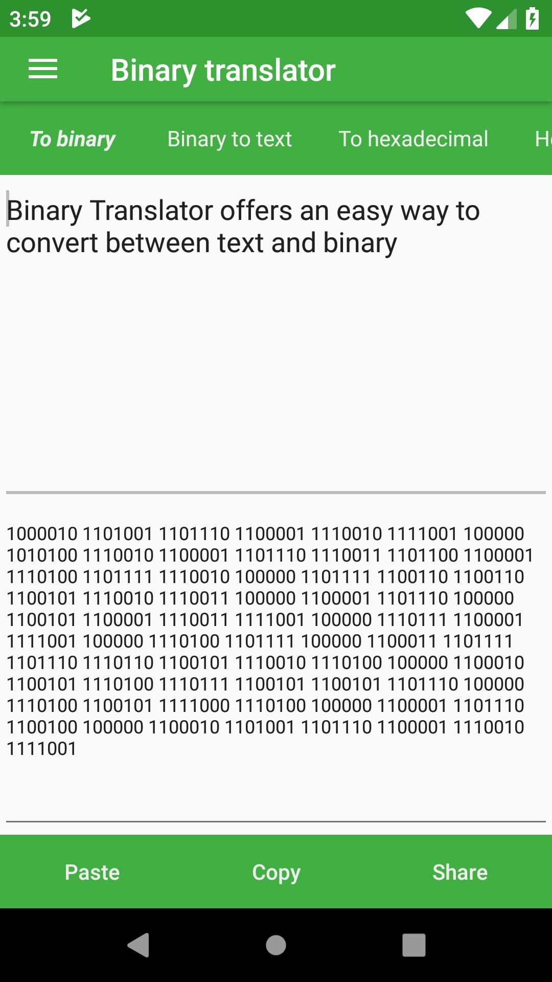 Binary Translator APK untuk Unduhan Android Binary Translator APK untuk Unduhan Android
