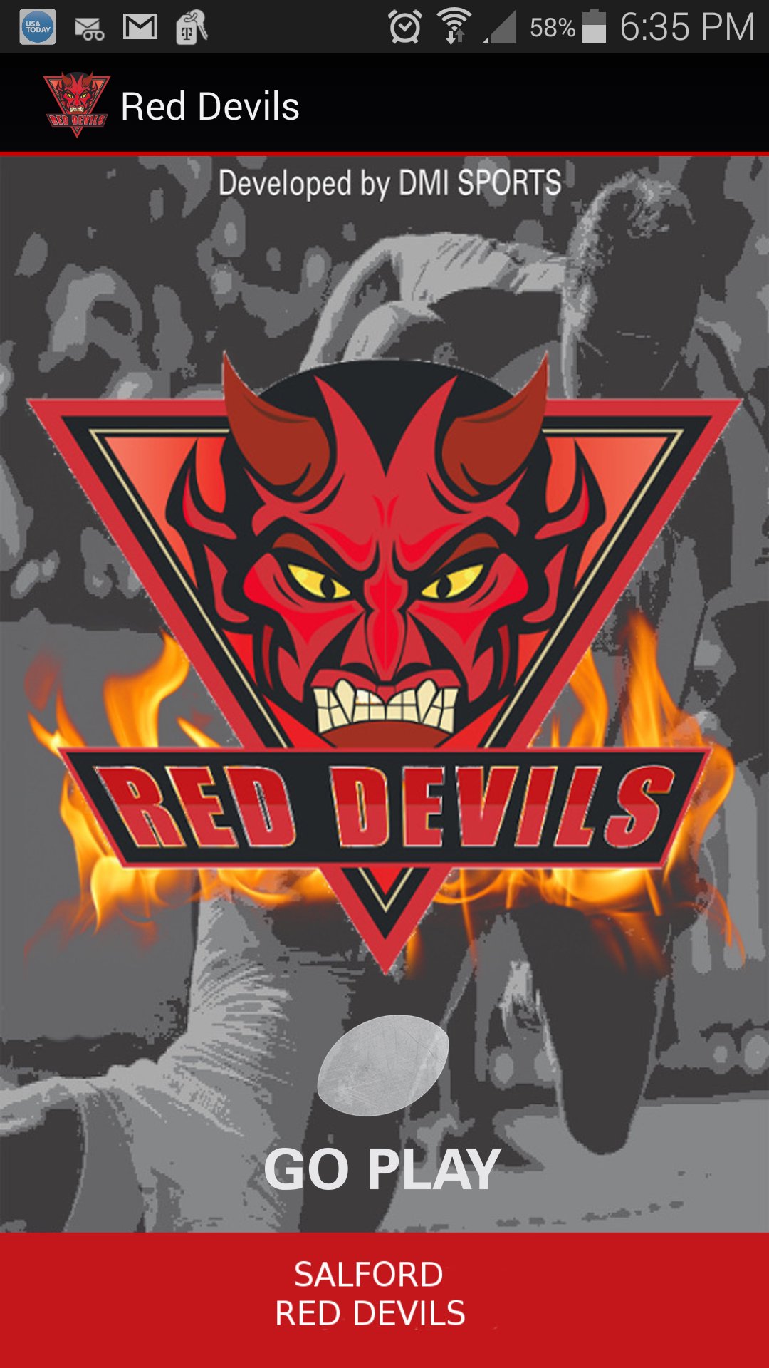Salford Red Devil's Official APK for Android Download