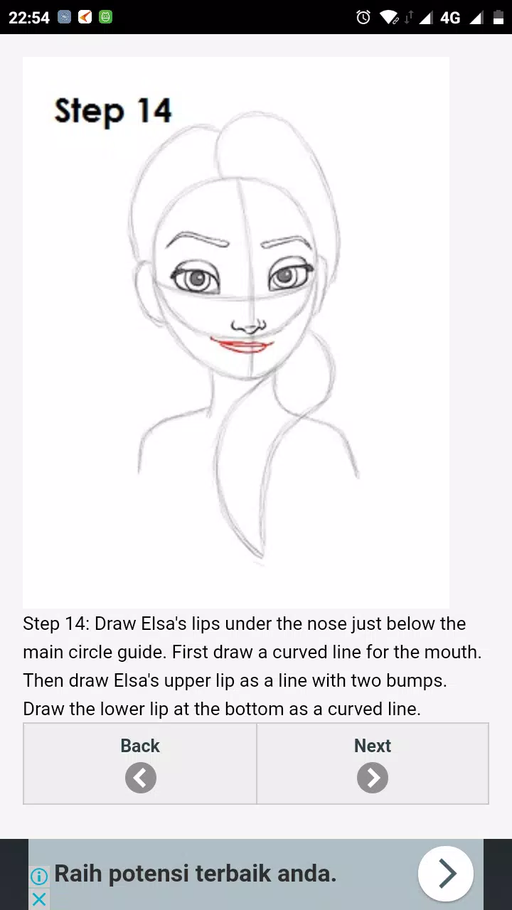 Elsa Lips Drawing
