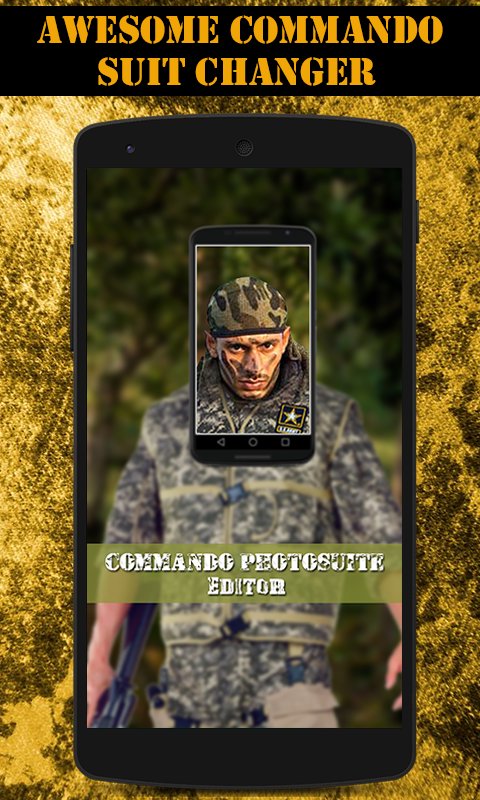 Commando Photo Suit Editor APK for Android Download