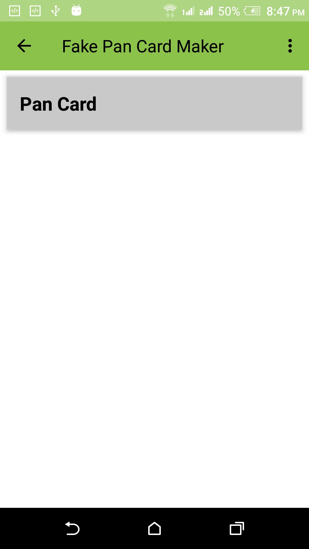 Descargar Fake Pan Card Maker APK Última Versión 1.0 para Android