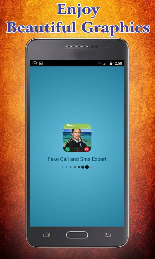 Fake Call and sms Expert APK للاندرويد تنزيل