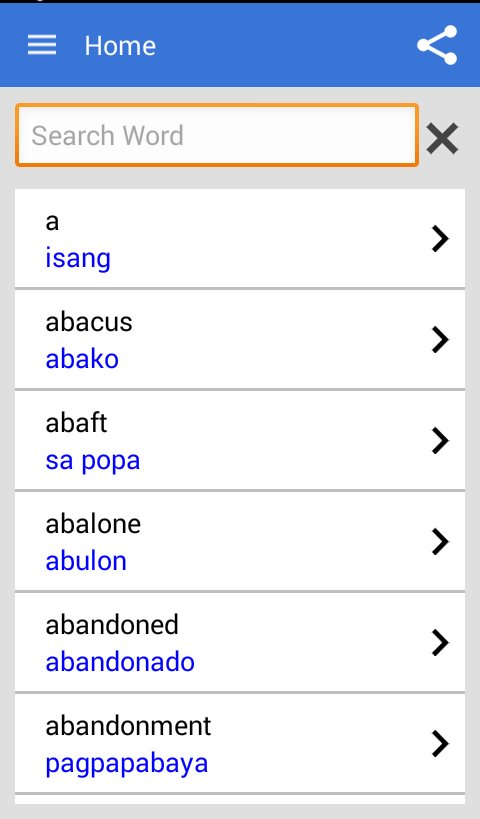 Filipino Dictionary Offline APK for Android Download