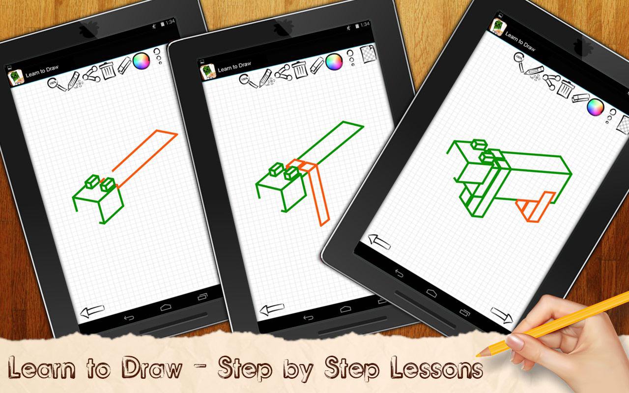 Learn to Draw Minecraft APK for Android Download