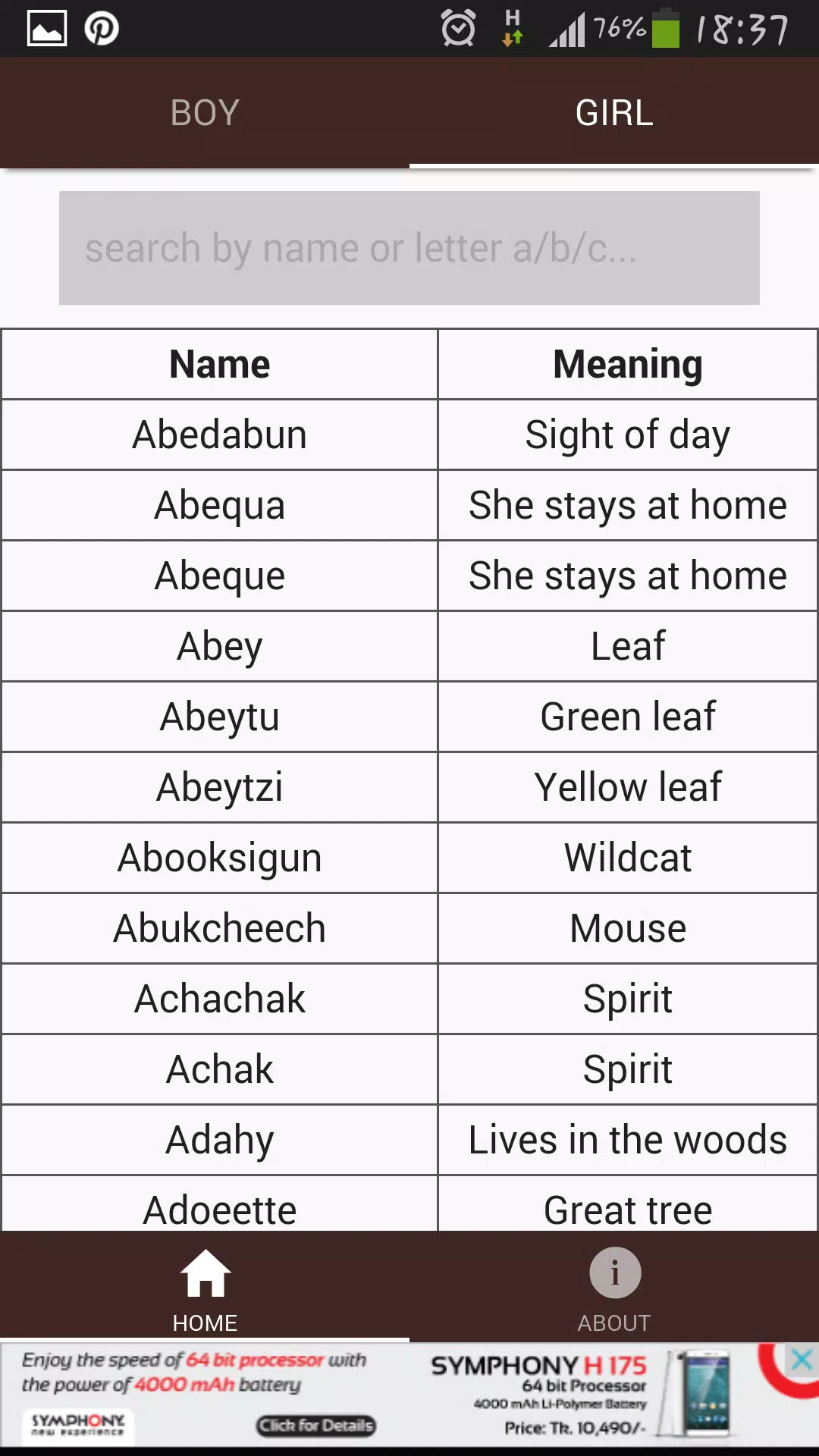 Native American Baby Girl Names