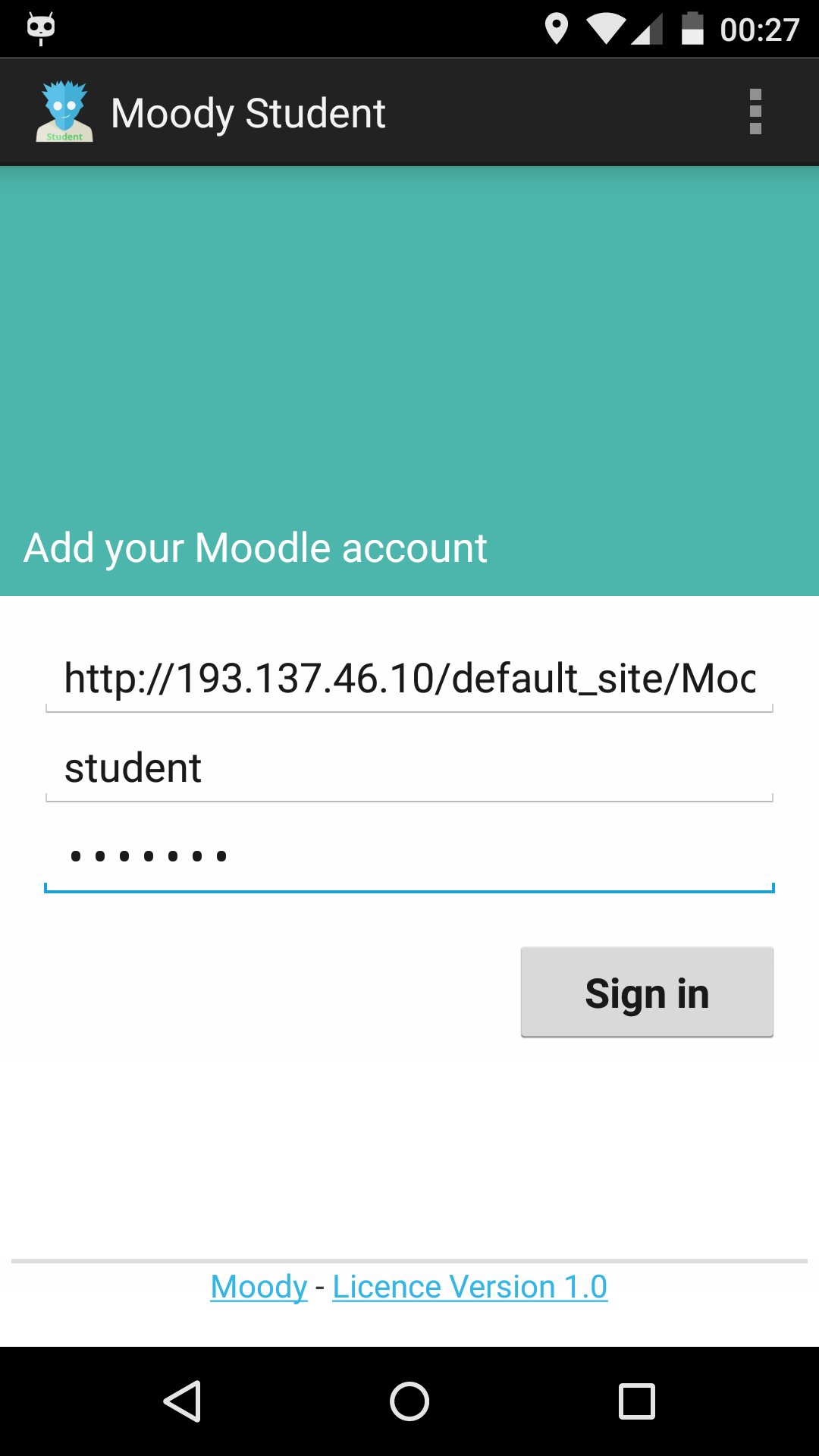 Descargar Moody Student - Moodle APK Última Versión 0.7.5 alpha para Android