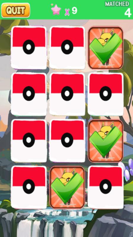 Memory Match Game Pokemon for Android - APK Download