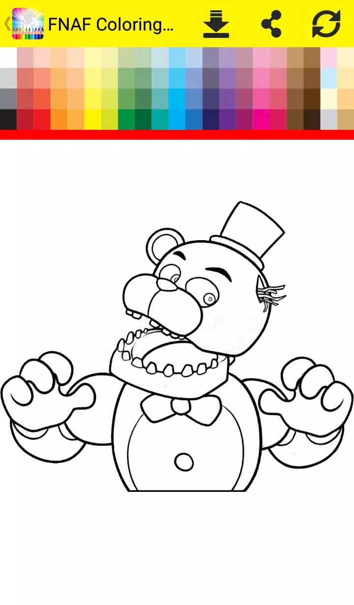 Five Nights Freddy 3 Coloring Pages