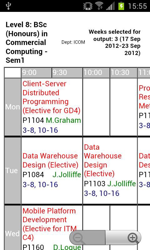 DKIT timetables APK for Android Download