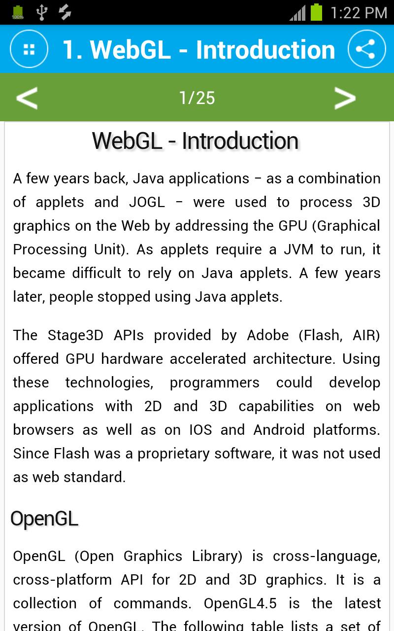 Free WebGL Tutorial APK Download for Android - Latest Version Free WebGL Tutorial APK Download for Android - Latest Version