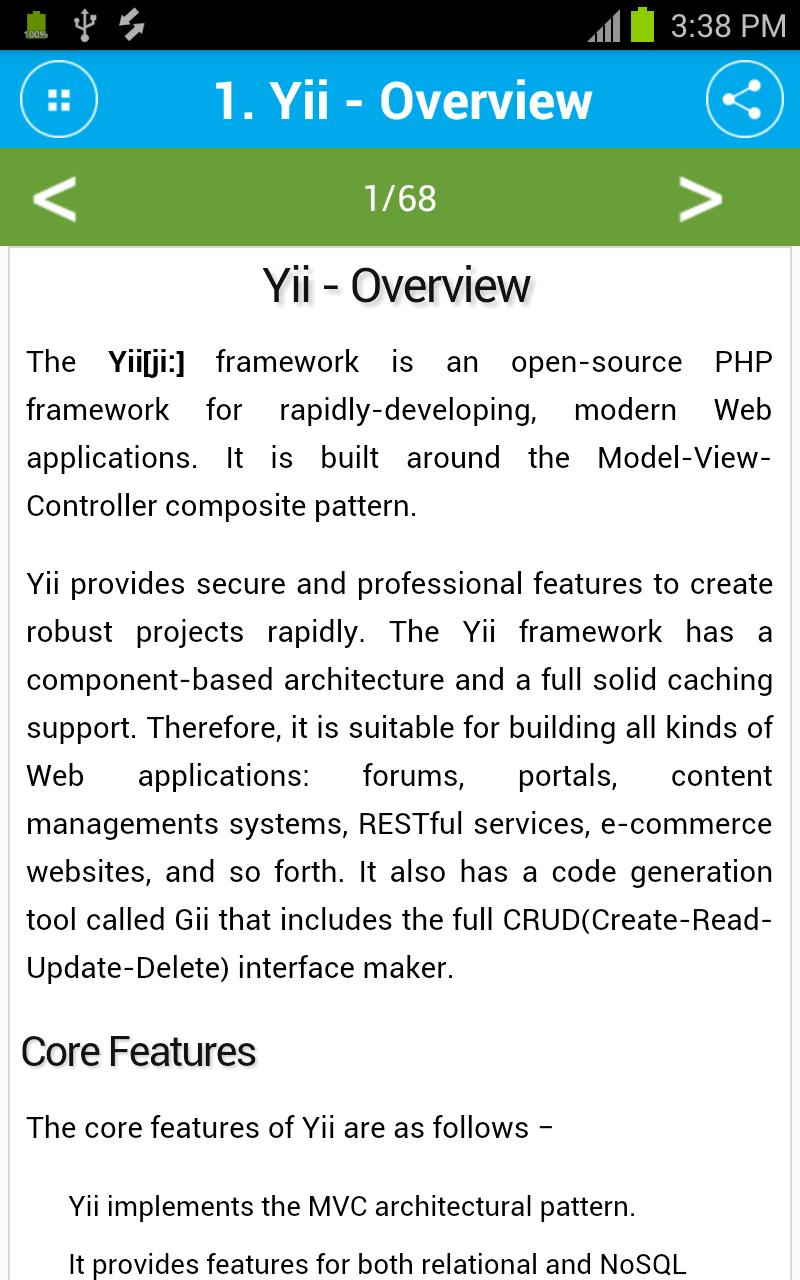 Free Yii Framework Tutorial APK for Android Download Free Yii Framework Tutorial APK for Android Download