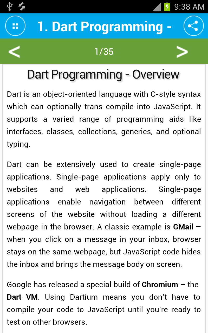 Free Dart Programming Tutorial APK for Android Download Free Dart Programming Tutorial APK for Android Download