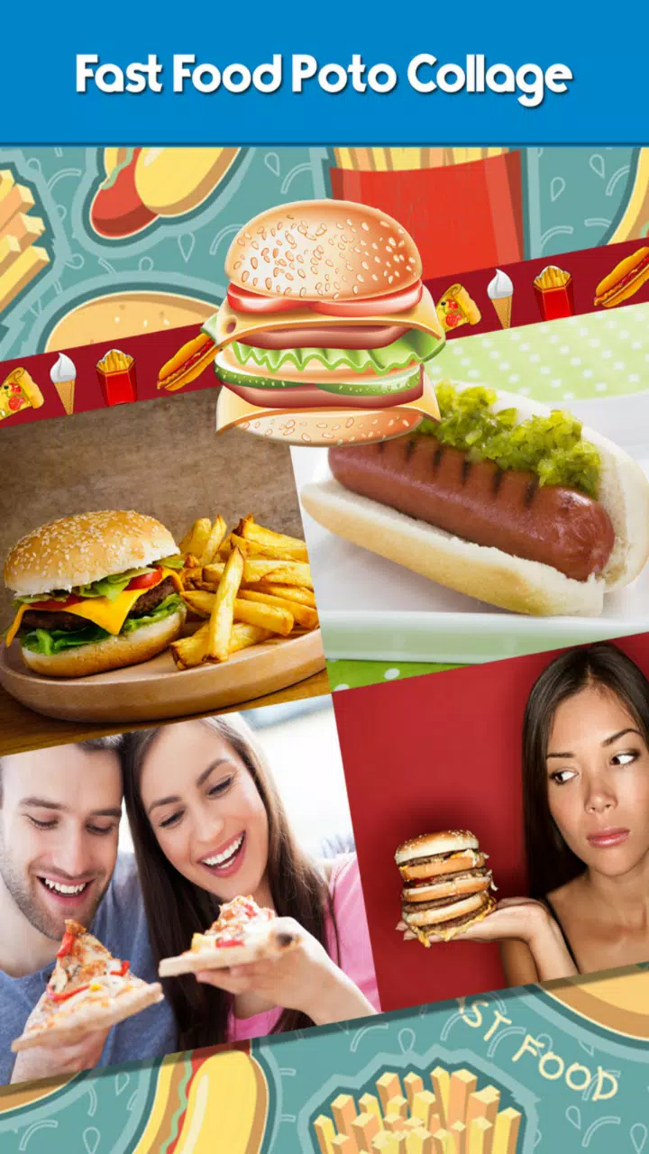 Fast Food Collage