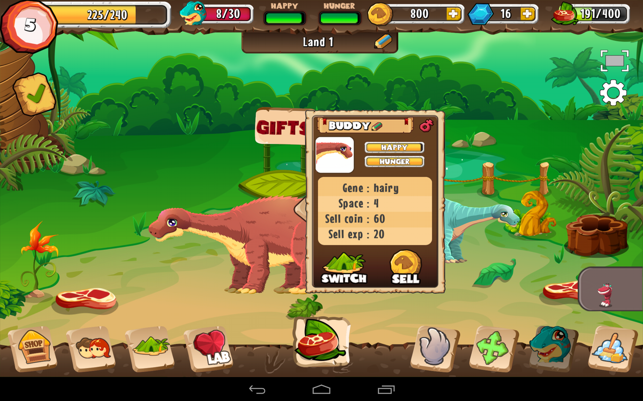 Dino Land for Android - APK Download