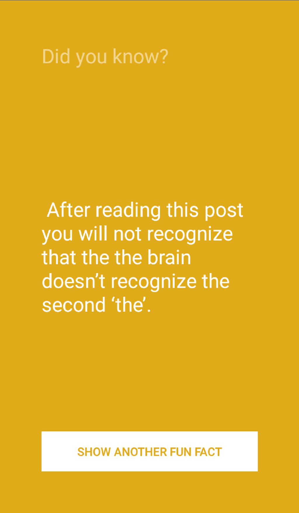 Android İndirme için Fun Facts(1000+) APK