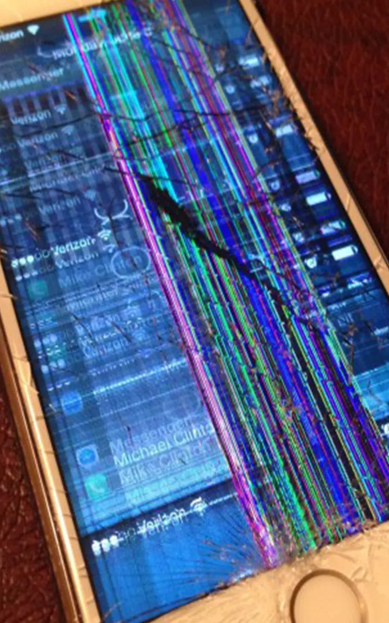 Broken Screen Prank Iphone