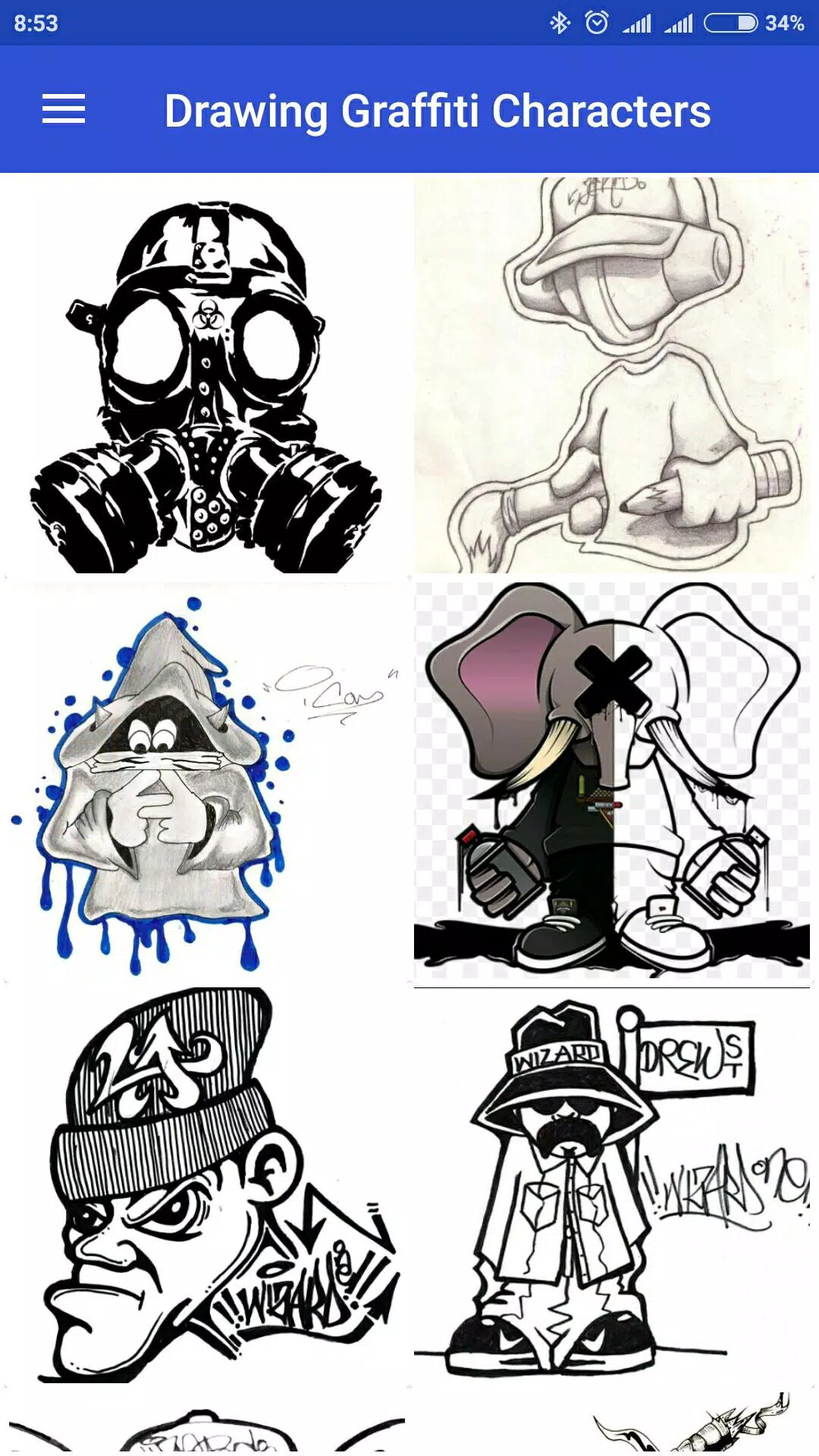How To Draw Graffiti Characters Step By Step On Paper