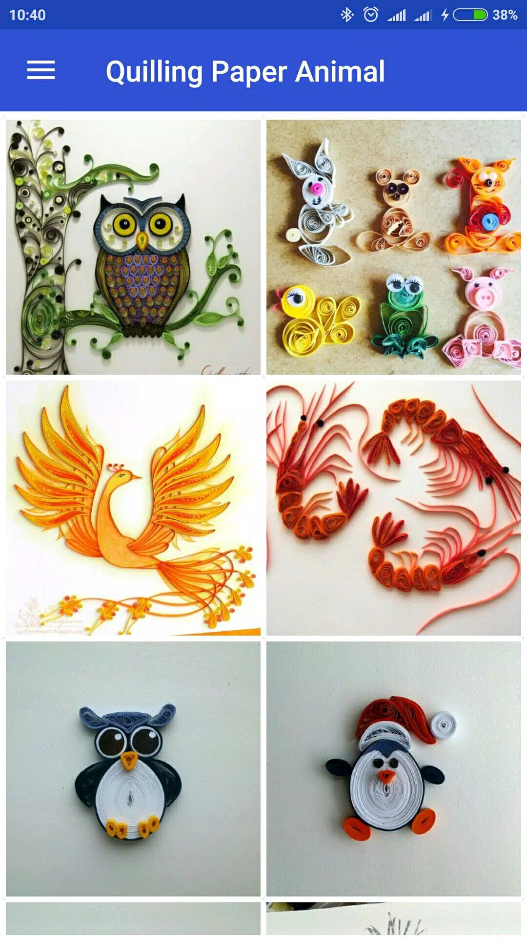 Quilling Animals