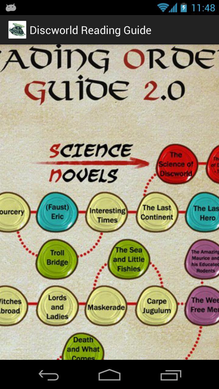 Descargar Reading Guide of Discworld APK Última Versión 1.5 para Android