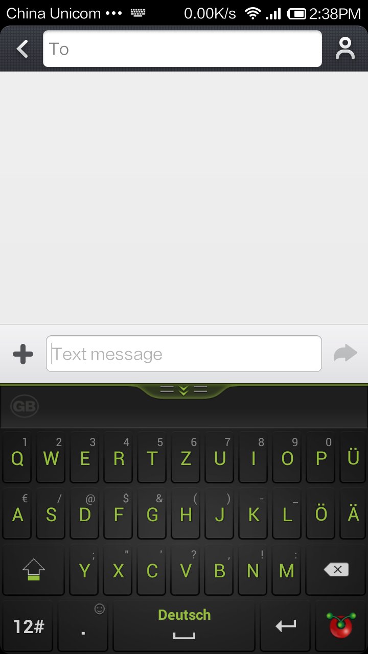 Скачать Guobi German Keyboard APK для Android
