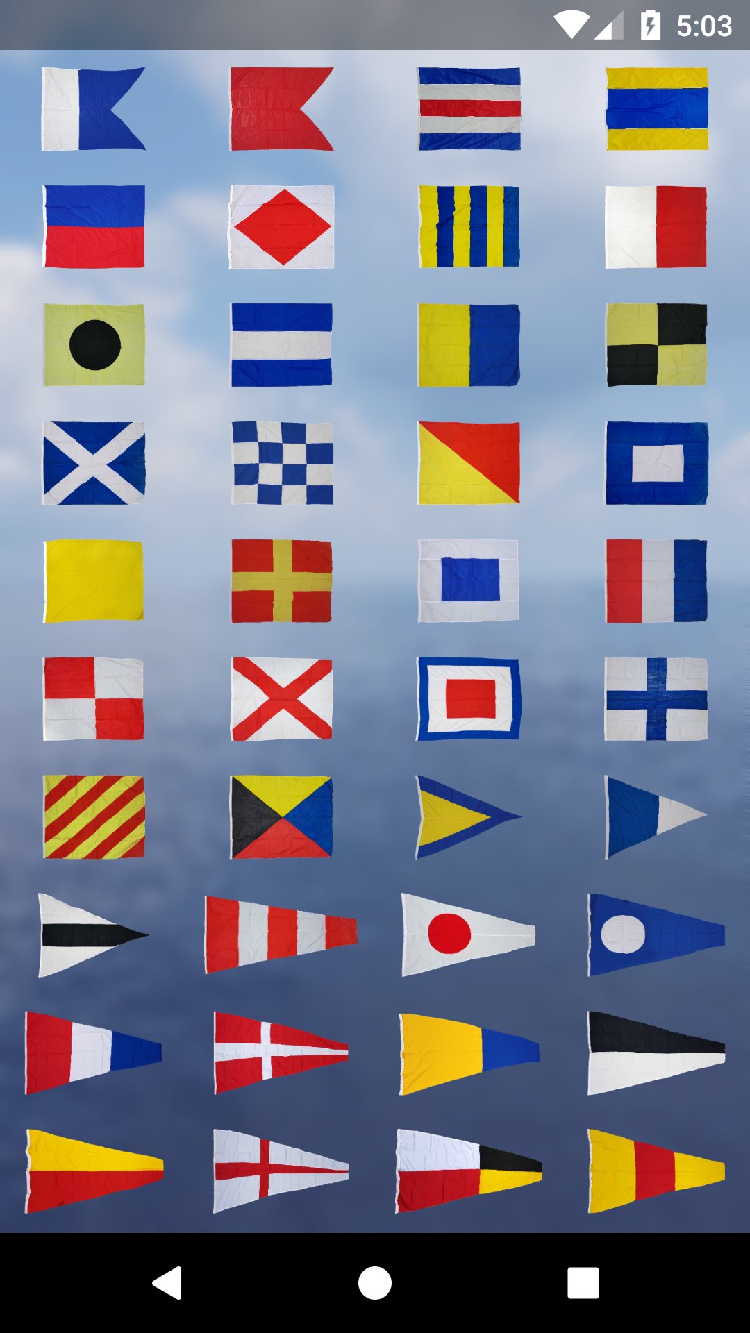 Download do APK de ICS Maritime Signal Flags para Android