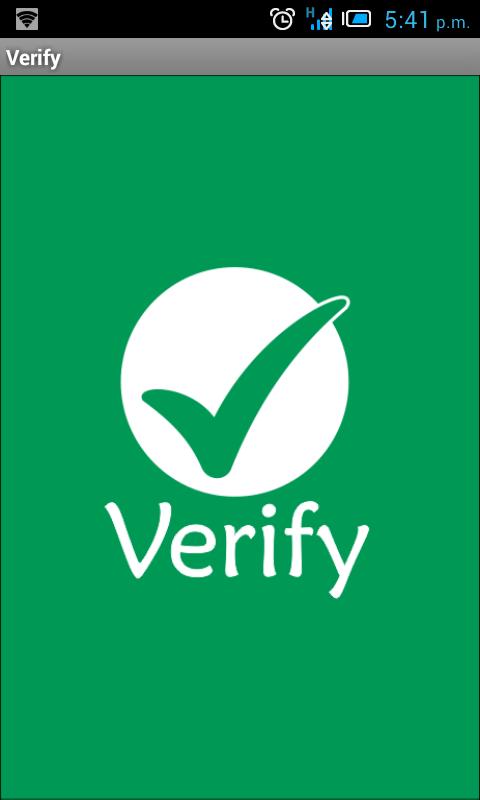 Descarga de APK de Verify para Android Descarga de APK de Verify para Android
