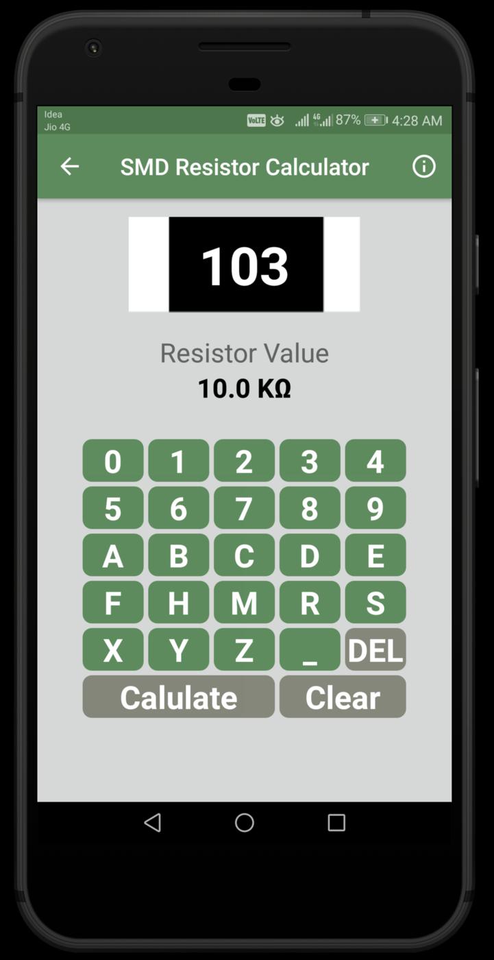 Resistor Color Code And SMD Code Calculator for Android - APK Download Resistor Color Code And SMD Code Calculator for Android - APK Download