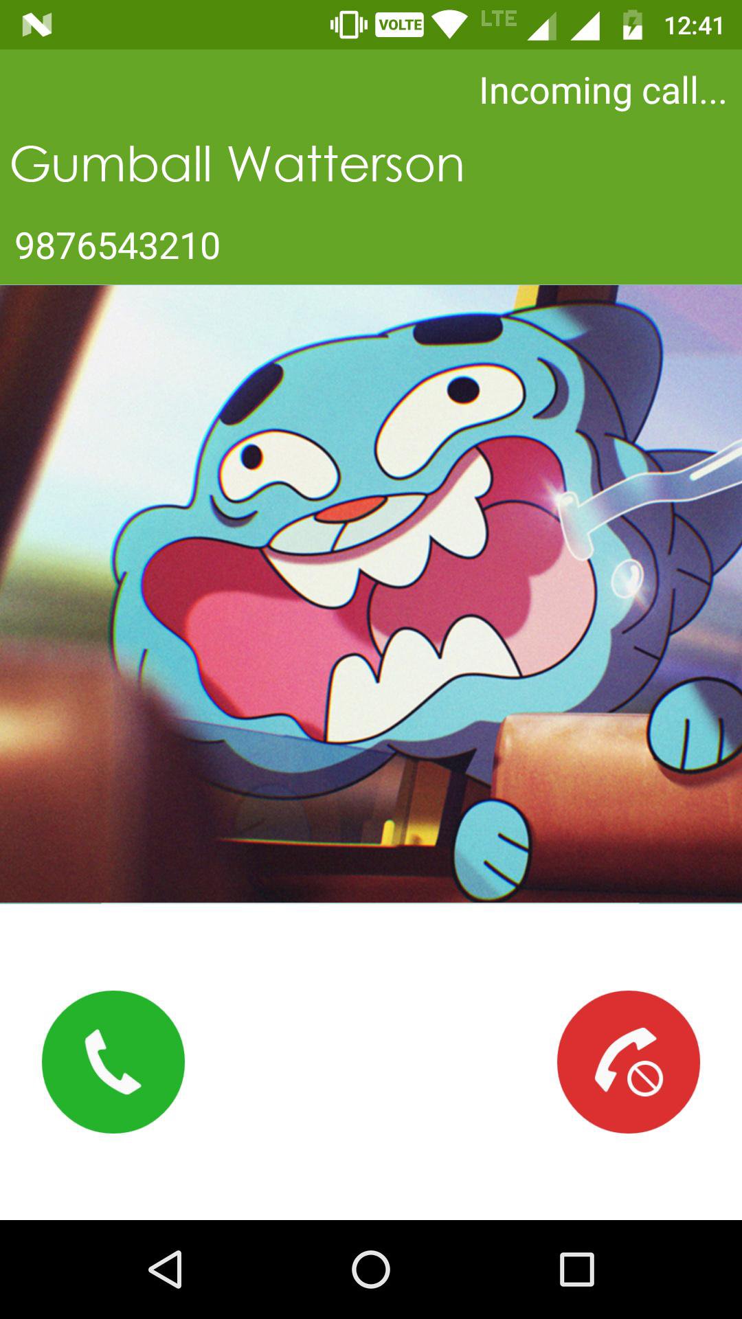 ดาวน์โหลด A Call from Gumball Watterson APK สำหรับ Android
