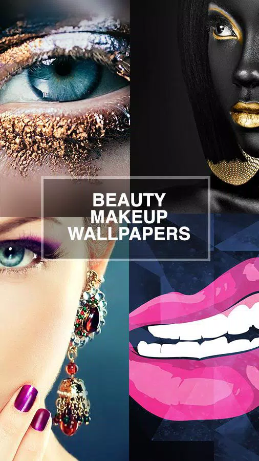 Makeup Collage Wallpaper Desktop